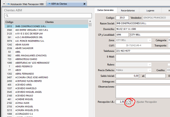 Configurar mi Empresa como Agente de Percepciones y Retenciones de IIBB ...